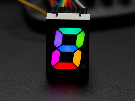 Rgb 7 Segmenttinen Numero 1 Pitkä Numero Opencircuit