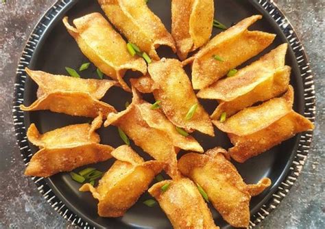 Resipi Crab Rangoon Oleh Jeehan Kitchen Cookpad