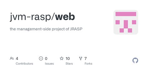 Github Jvm Rasp Web The Management Side Project Of Jrasp