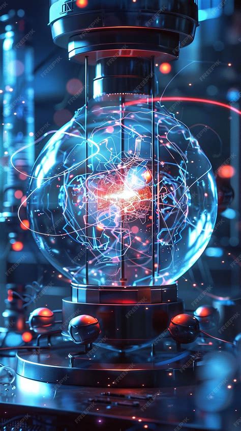 Premium Photo Quantum Teleportation Experiment In Scientists Lab