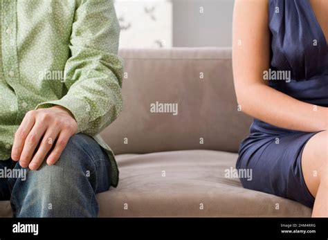 Detail Man Woman Sitting Couch Creditphotoshot Creative Stuart