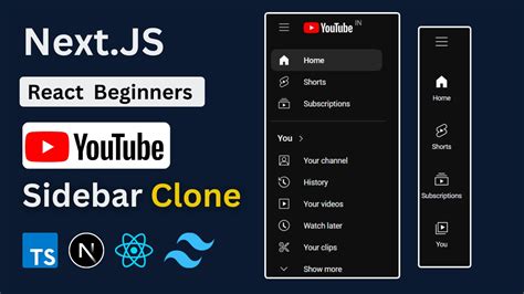 Utkarsh Seth On Linkedin Youtube Sidebar Clone 🚀🎉 Full Video