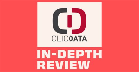 Clicdata Data Analytics Platform In Depth Review The Cmo