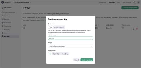 Clothes Recommendation System Using Openai And Rag Griddb Open Source Time Series Database For Iot