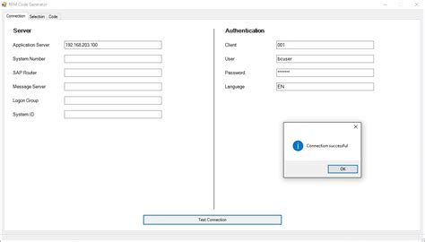 Code Generator For The Invoke Code Activity To Use Sap Rfc Function