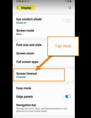 How To Adjust Screen Timeout On Samsung Daves Computer Tips