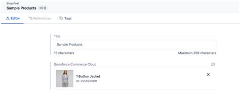 salesforce commerce cloud connector contentful help center