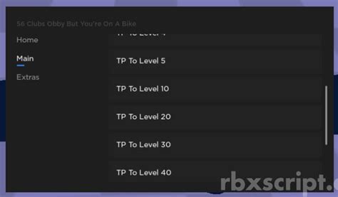 Obby But You Re On A Bike Teleports Delete Kill Bricks More Scripts