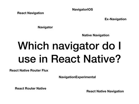 Hướng Dẫn Cài đặt Và Sử Dụng Thư Viện React Native Navigation