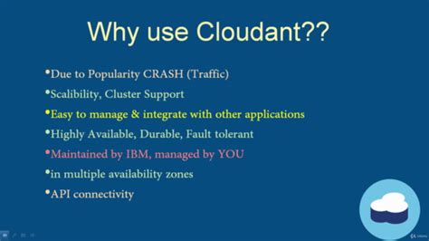 Ibm Cloudant Nosql Database As A Service