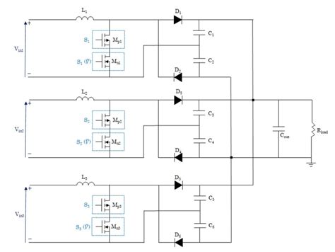 Split Capacitor Three Phase Circuit With P And N MOSFETs Split NP Download Scientific Diagram