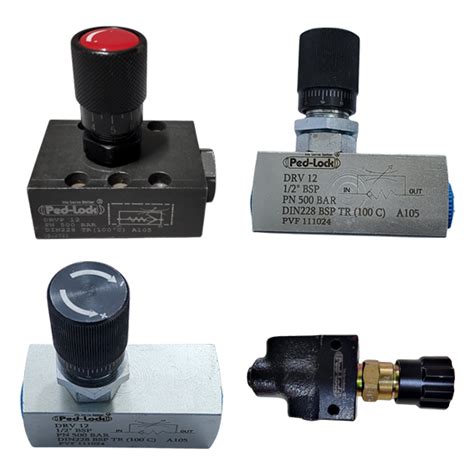 Flow Control Valve PED LOCK