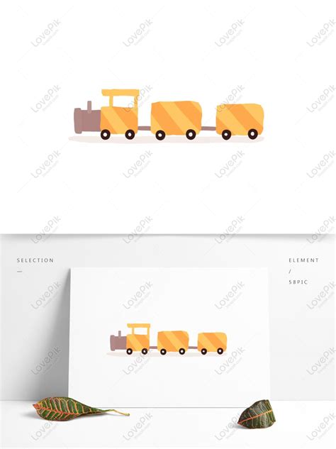 만화 귀여운 장난감 기차 디자인 일러스트 Png 및 벡터 이미지 무료 다운로드 Lovepik