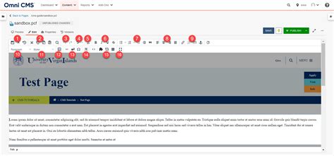 Editing Interface
