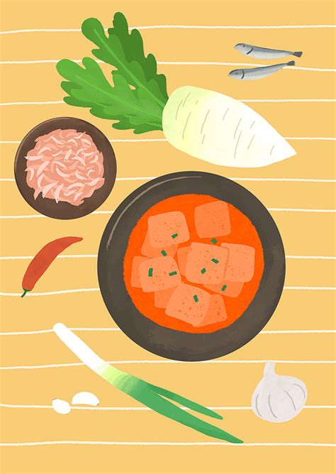 김장 일러스트 05 유토이미지 상세페이지 베이직샵 일러스트 21870015