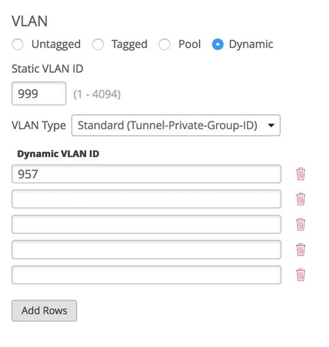 VLANs Static Dynamic Mist