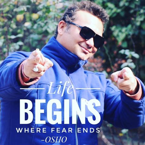 Life Begins Where Fear Ends Osho Power Successho Bisharadbasnet Motivational Thoughts