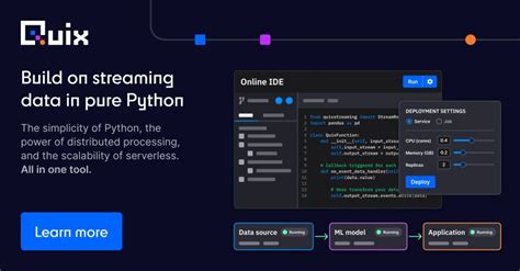 Quix On Linkedin Python Stream Processing Made Simple Quix