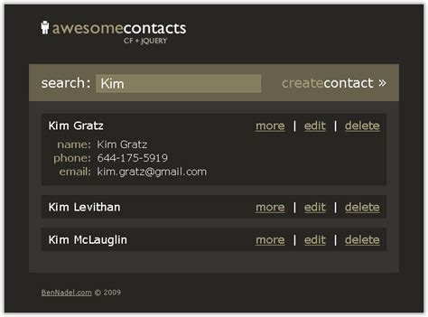 Building Single Page JQuery Applications With ColdFusion