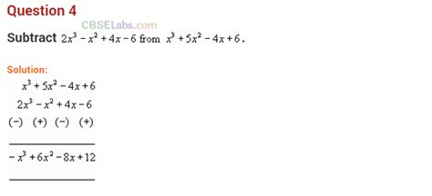 Algebraic Expressions And Identities Class 8 Extra Questions Maths Chapter 9 Cbse Labs