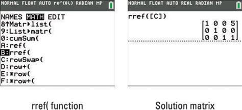 How To Solve Systems Of Equations With Matrices In Calculator Tessshebaylo