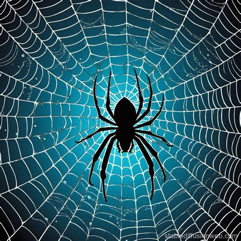 Intricate Spider Web Design Stable Diffusion Online
