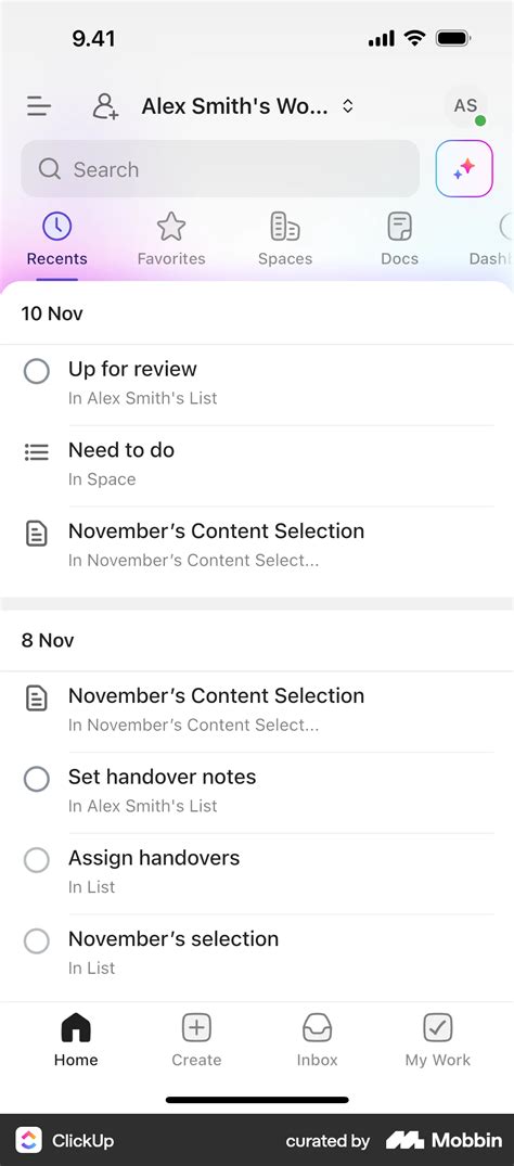 Tab Mobile App Design