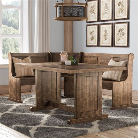 What Size In A Breakfast Nook Chairs