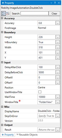 Double Click Robility Docs