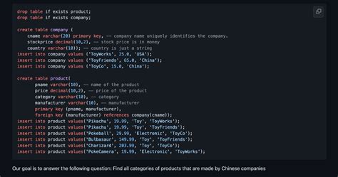 Solved Drop Table If Exists Product Drop Table If Exists