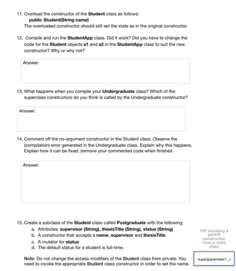 Solved Create A Subclass Of The Student Class Called