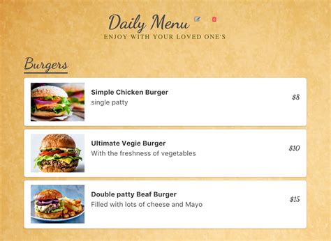 Github Cosmicjsrestaurant Menu App A Restaurant Menu App Built Using Nuxt Vue Vuex That Is