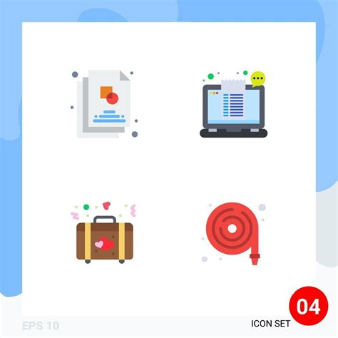 Set Of 4 Modern Ui Icons Symbols Signs For Sketch Briefcase Design Receipt Love Editable Vector