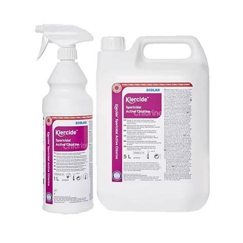 Klercide Sporicidal Active Chlorine Дезинфицирующее средство купить в Москве по оптовым ценам