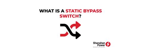 What Is A Static Bypass Switch Shanahan Power