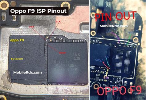 Oppo F Ufs Isp Pinout Test Point Edl Mode Images