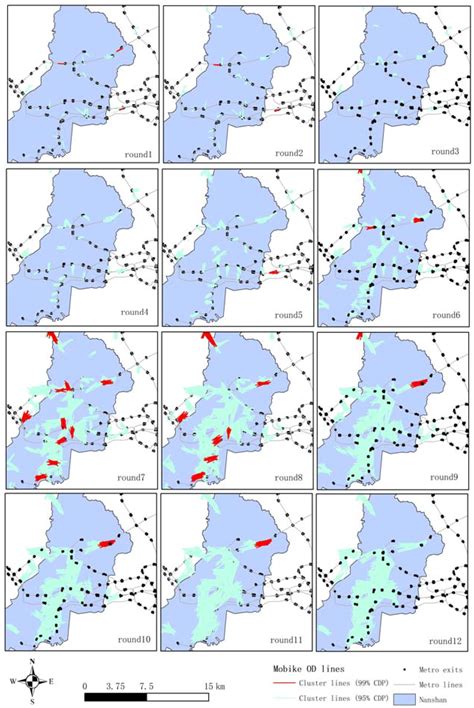 A Simple Line Clustering Method For Spatial Analysis With Origin Destination Data And Its