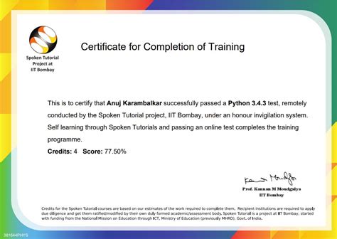 Anuj Karambalkar On Linkedin Pythonprogramming Python Pythoncoding Spokentutorial Iit