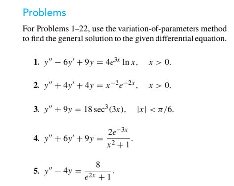 Solved ProblemsFor Problems 1 22 Use The Chegg Com
