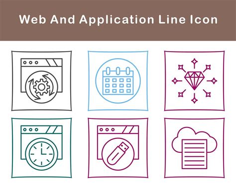 Web And Application Vector Icon Set 21505537 Vector Art At Vecteezy