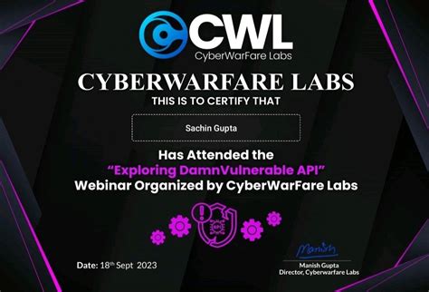 Cybersecurity Security Socanalyst Cyberwarfare Sachin Gupta