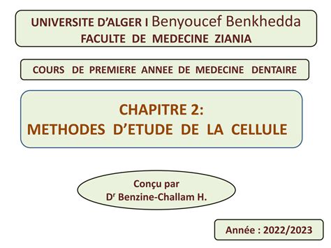 SOLUTION 6 Chapitre 2 Les M Thodes D Etude De La Cellule Partie 1 Les