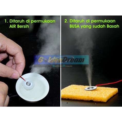 Jual Modul Ultrasonic Atomizer Humidifier Usb 5v Pembuat Kabut Mist Fogging Fog Uap Dekorasi