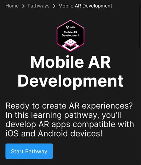 Alex Vine On Linkedin Unity Vr Ar Xr Learning Pathways Dev Quest3 Meta Visionpro