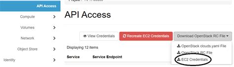 s3 credentials sto3 safespring documentation