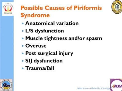 Extra Spinal Causes Of Sciatica And A Causes Algorithm Ppt