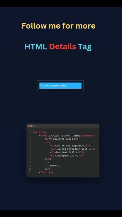 Html Hidden Tags 🤩🧐 Htmlcss Css Shorts Youtube