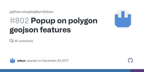 Popup On Polygon Geojson Features Issue Python Visualization Folium GitHub