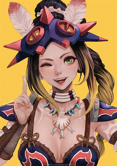 Kayna Monster Hunter And More Drawn By Magion Danbooru