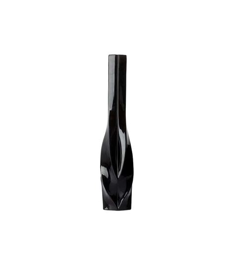 Zaha Hadid Design Braid Tall Candle Holder Black Editorialist